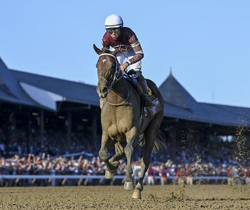 Epicenter makes history in Travers S. (G1) romp - Taylor Made Stallions